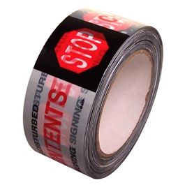 Check Contents Printed Packaging Tape (1 Roll)