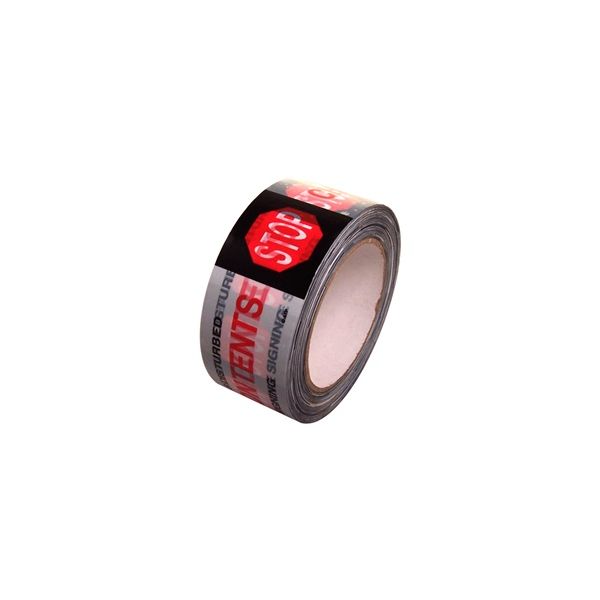 Check Contents Printed Packaging Tape (1 Roll)